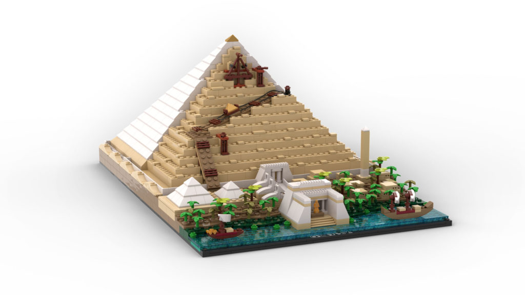 Hoe bouw je een complete LEGO Architecture 21058 Grote Piramide van ...
