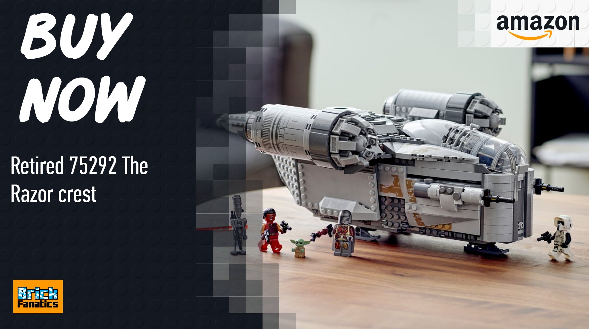 Last chance to pick up retired LEGO Star Wars Razor Crest - Brick Fanatics