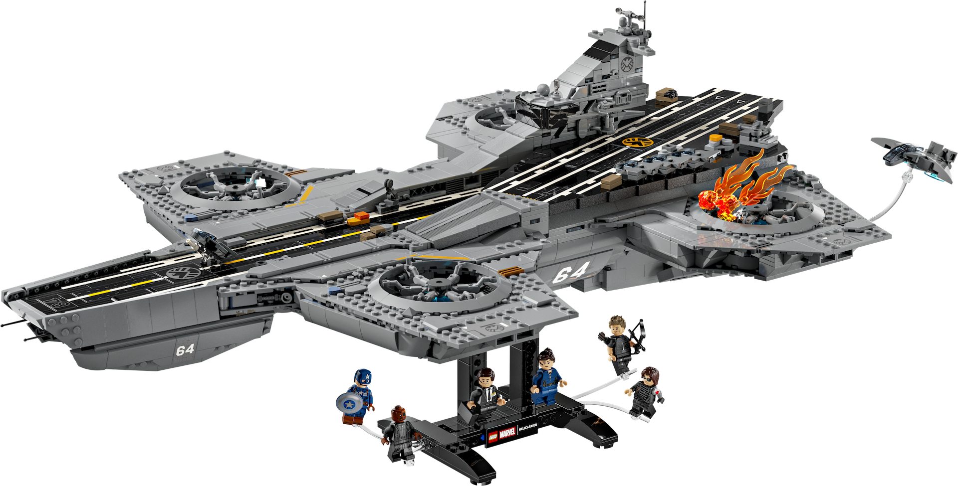 LEGO Marvel 76354 S.H.I.E.L.D. Helicarrier officially revealed - Brick ...