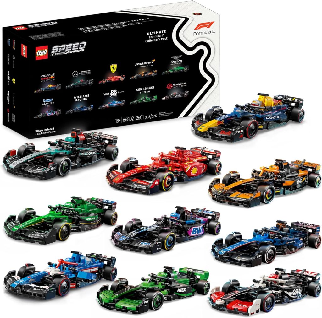 LEGO Speed Champions 66802 Ultimate Formula 1 Collector’s Pack revealed ...