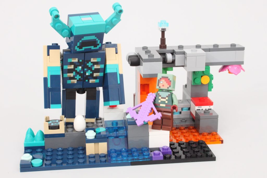 LEGO Minecraft 21274 The Warden Encounter review - Brick Fanatics