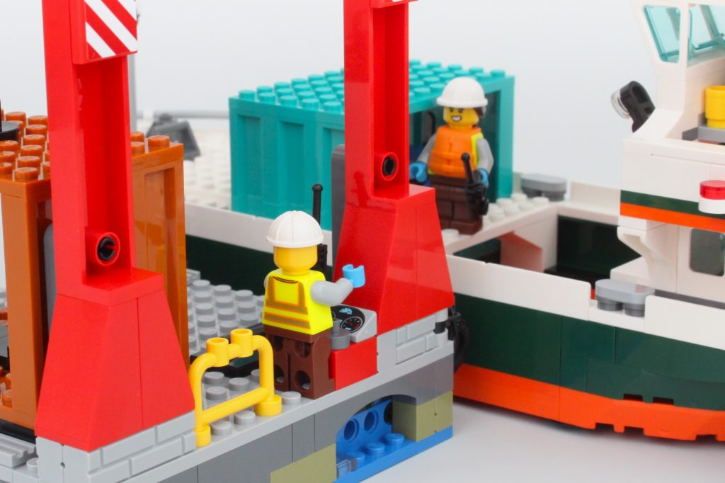 LEGO City 60422 Seaside Harbor with Cargo Ship review - Brick Fanatics