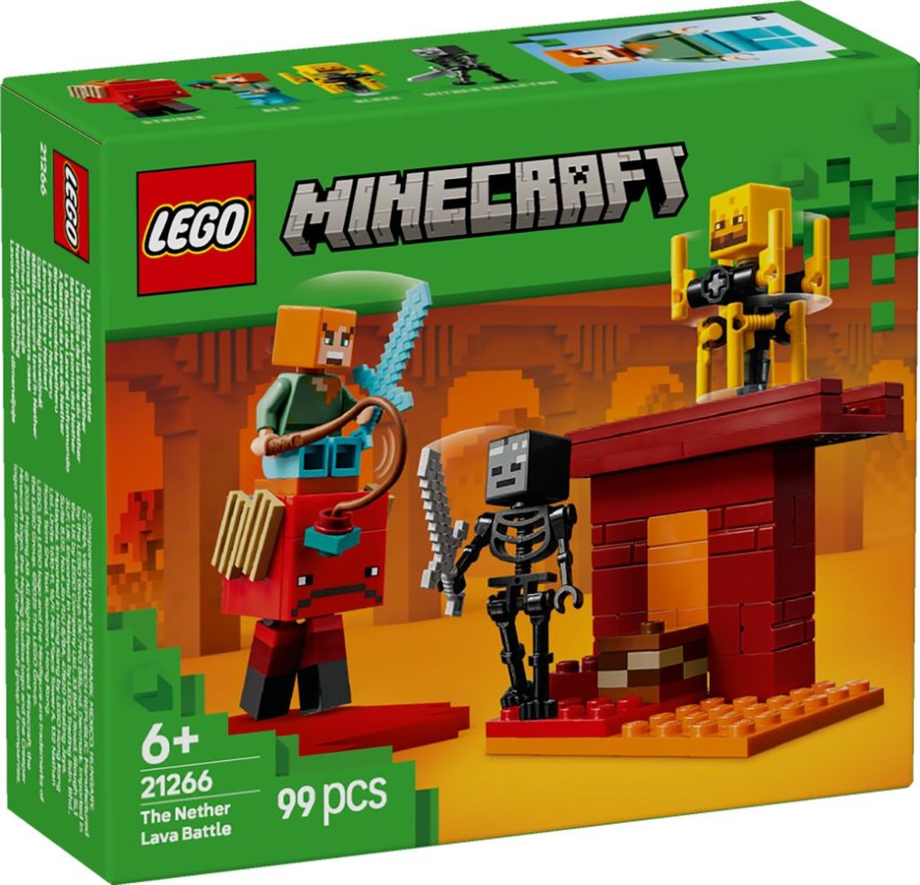 LEGO Minecraft fordyper seg i Nether og beltedyr tidlig i 2025 - Brick ...