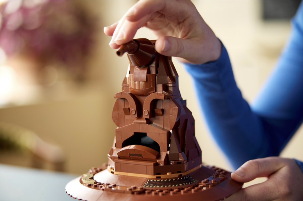 LEGO Harry Potter Sorting Hat revealed early - Brick Fanatics