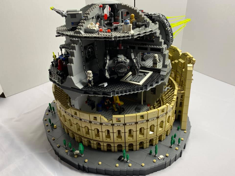 Yes, the LEGO Death Star can fit inside the LEGO Colosseum - Brick Fanatics