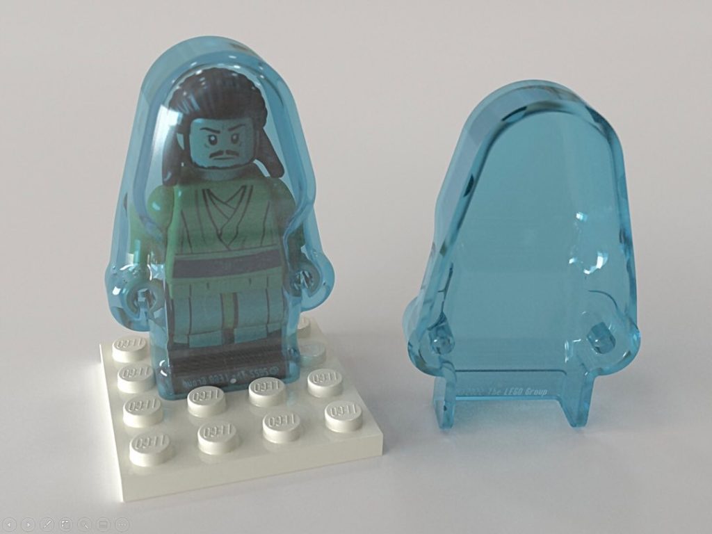 LEGO Star Wars designers react to fake Force ghost piece - Brick Fanatics