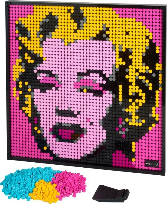 22% Zavvi LEGO discount on 31197 Andy Warhol’s Marilyn Monroe - Brick ...