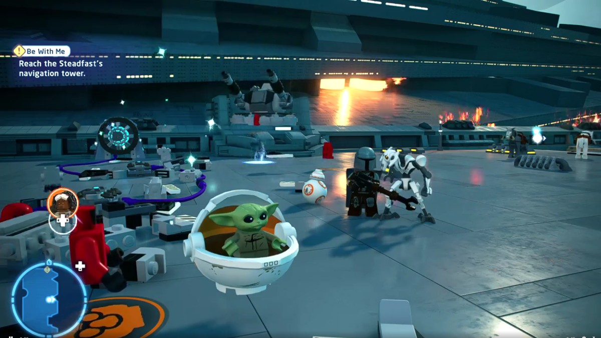 It turns out you can play as Grogu in LEGO Star Wars: The Skywalker ...