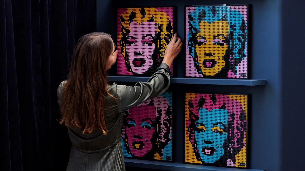 22% Zavvi LEGO discount on 31197 Andy Warhol’s Marilyn Monroe - Brick ...