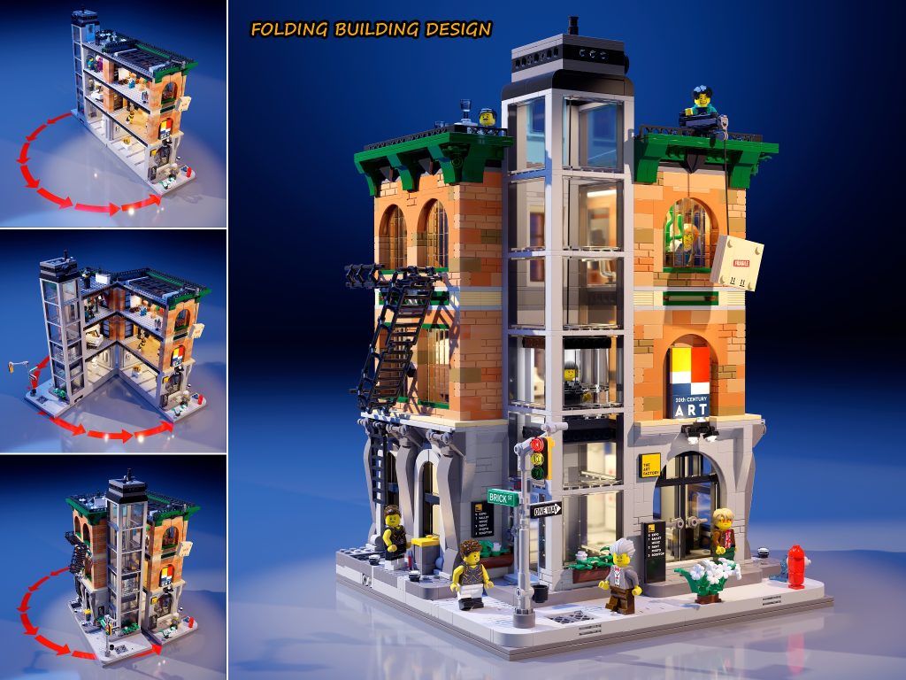 Modular buildings find a way into LEGO BrickLink Series 6 - Brick Fanatics