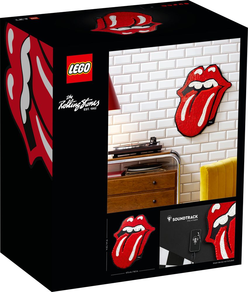 LEGO Art 31206 The Rolling Stones officially revealed - Brick Fanatics