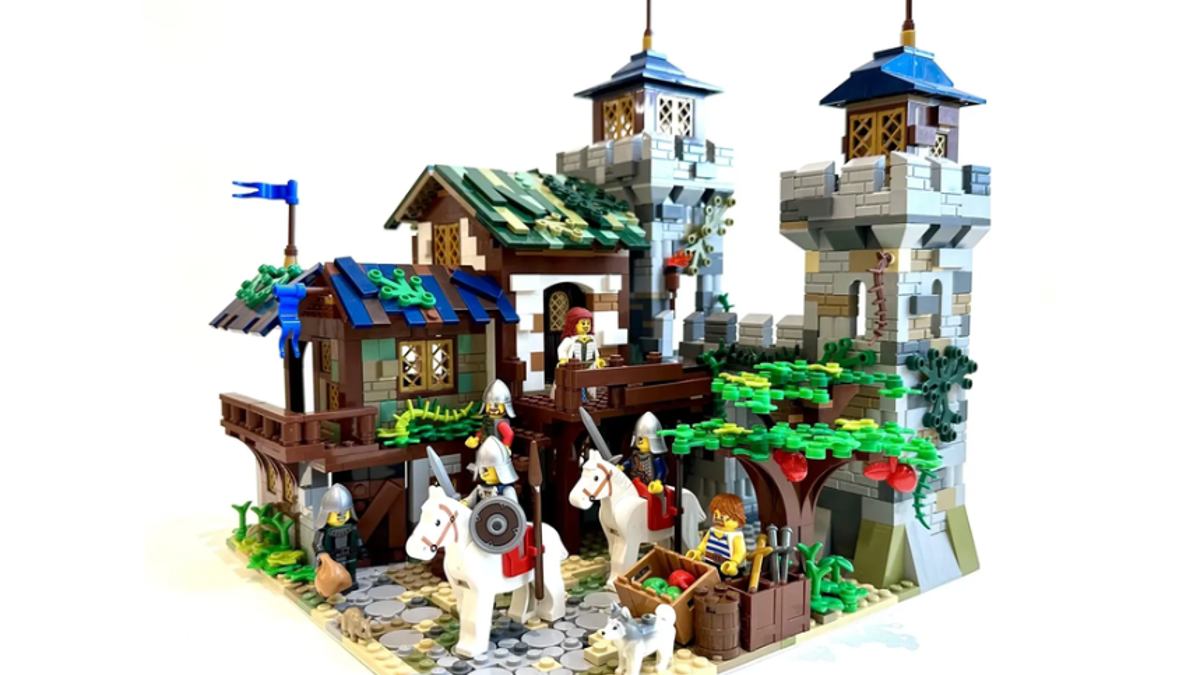 LEGO Ideas Medieval Inn by the Gatehouse hits the 10K mark - Brick Fanatics