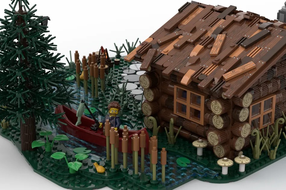 Brick-built log cabin joins LEGO Ideas review stage - Brick Fanatics