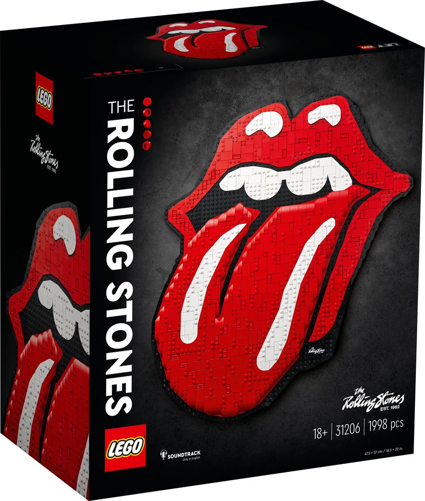 LEGO Art 31206 The Rolling Stones officially revealed - Brick Fanatics