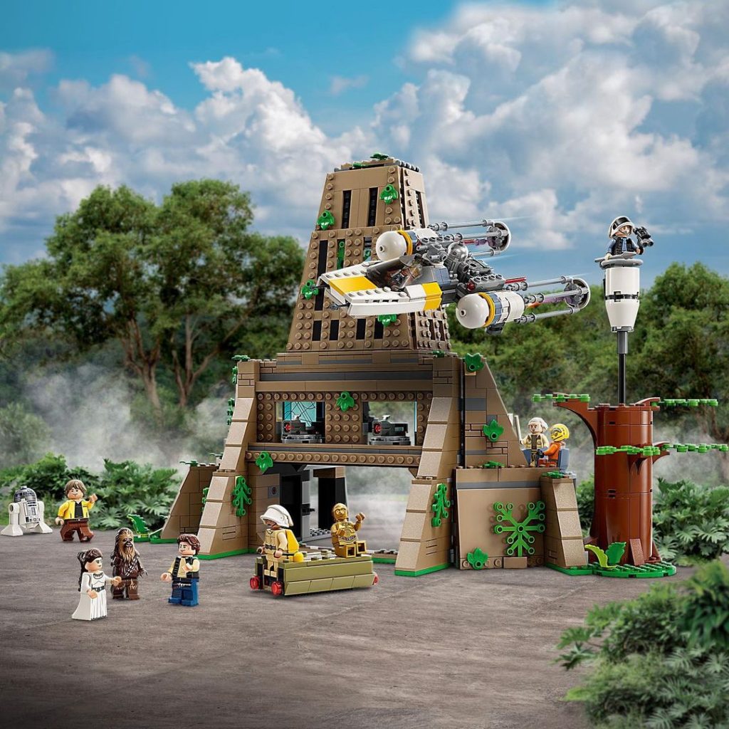 Massive 20% off recently released LEGO Star Wars 75365 Yavin 4 Rebel ...