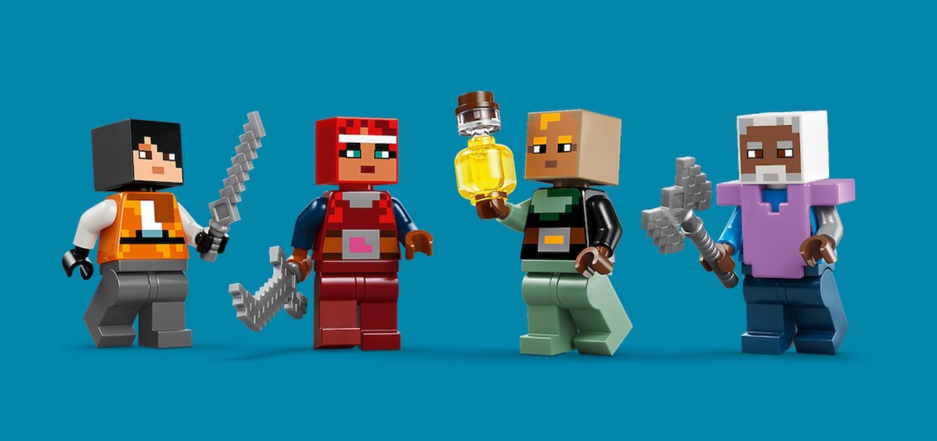 LEGO Minecraft 21591 The Twisted Warden Battle revealed - Brick Fanatics