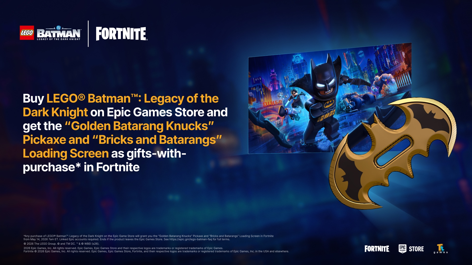 LEGO Batman game orders will get Fortnite bonus items - Brick Fanatics