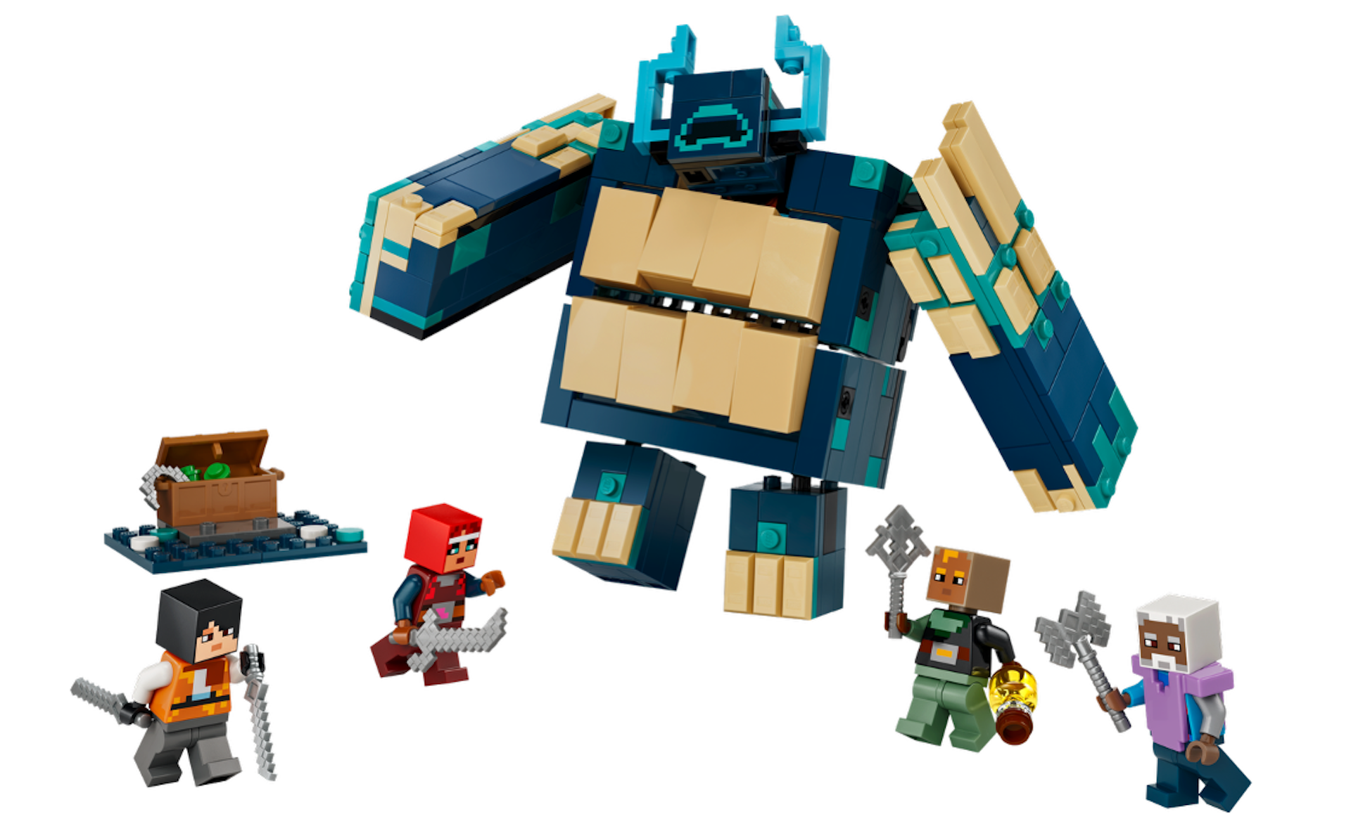 LEGO Minecraft 21591 The Twisted Warden Battle revealed - Brick Fanatics