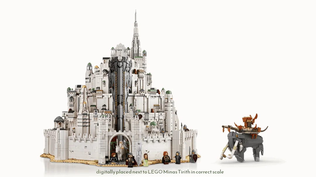 Fan build adds another threat to LEGO Minas Tirith - Brick Fanatics