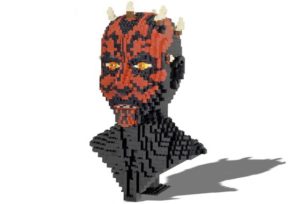 Every LEGO bust so far from Star Wars and Marvel, including 76215 Black ...