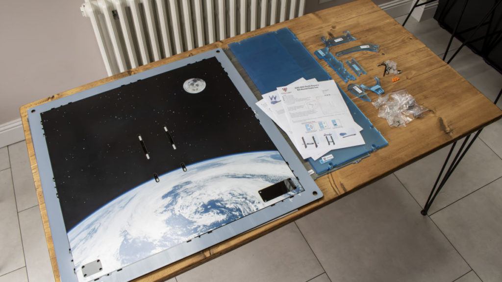 LEGO NASA Space Shuttle wall-mounted display case review