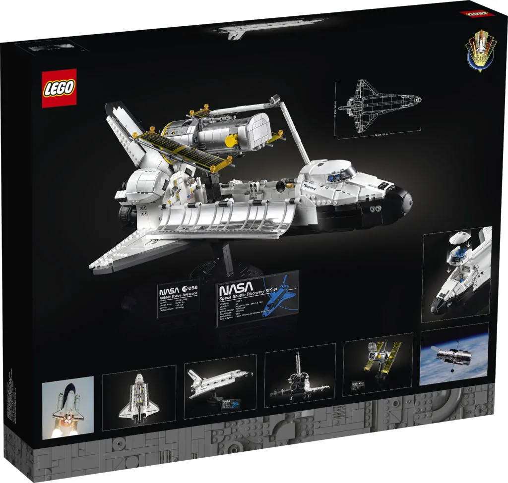 LEGO 10283 NASA Space Shuttle Discovery officially unveiled