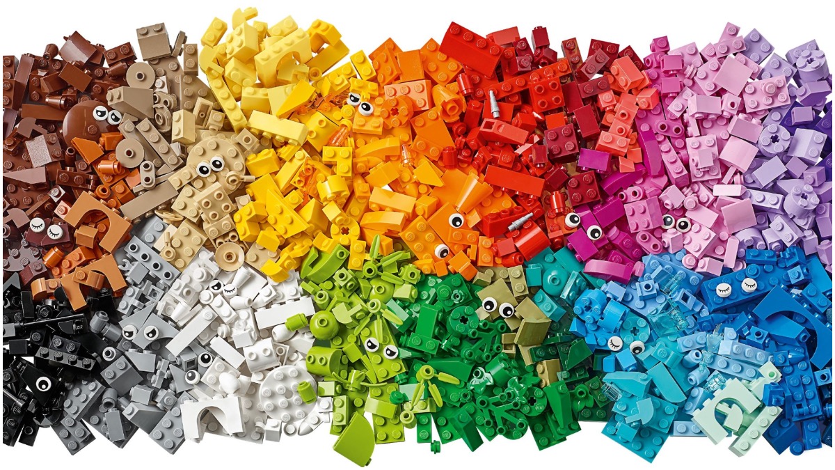 LEGO bricks make an appearance in invasion protest poster