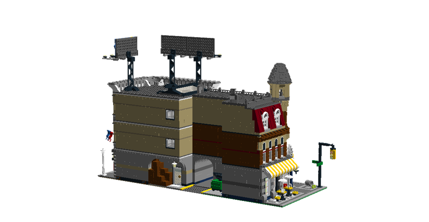 How to solve the LEGO Modular back access problem