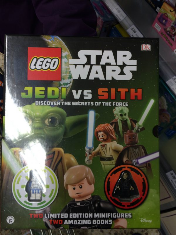 LEGO Star Wars Jedi vs Sith book £9 at Tesco