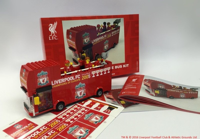 Liverpool FC's Istanbul homecoming in LEGO