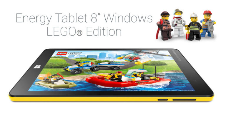 Windows 10 LEGO edition tablet