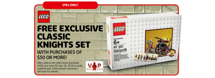 5004419レゴ Classic ナイツプロモーションが近日開催