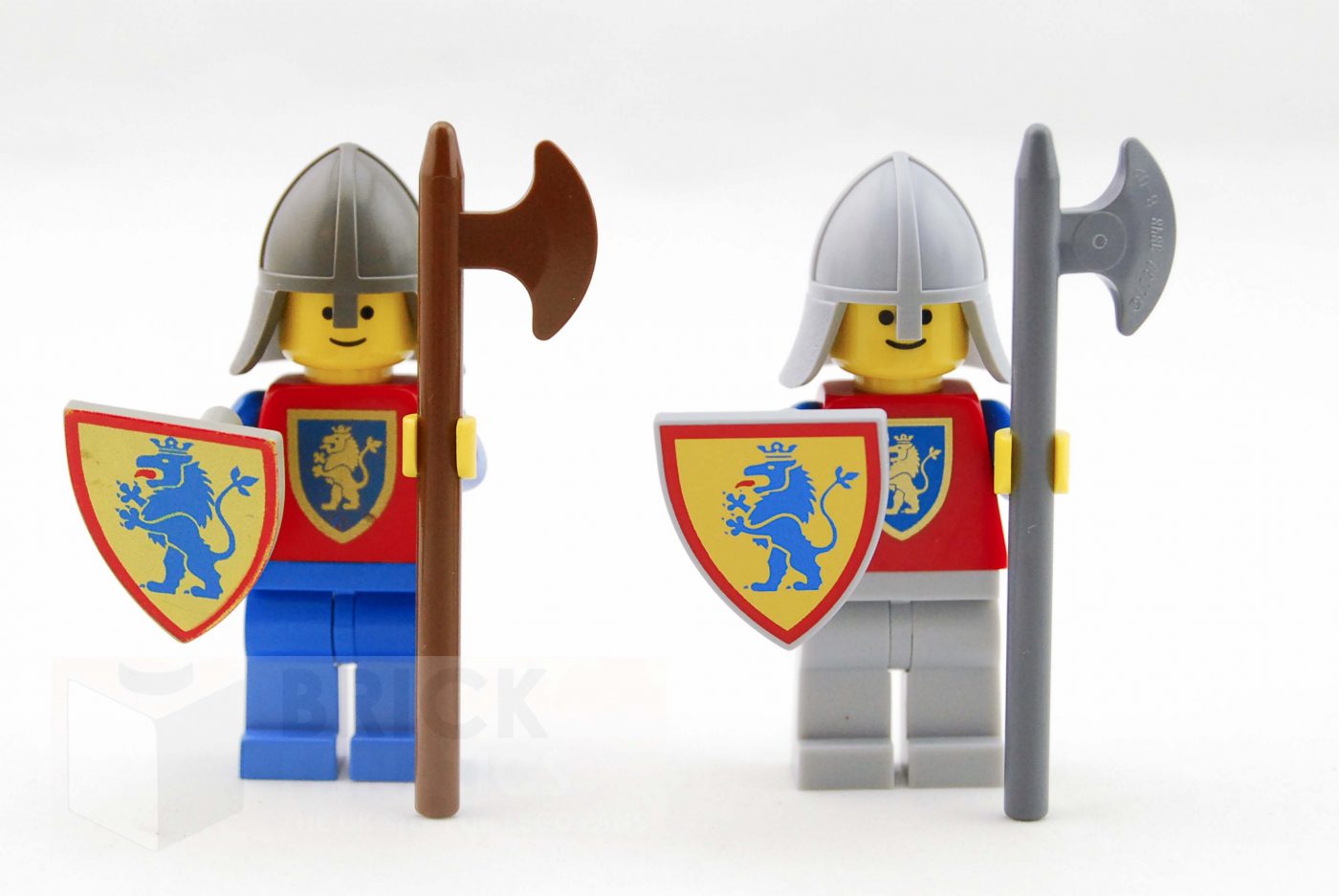 LEGO Classic Knight Minifigure 2016 vs 1986