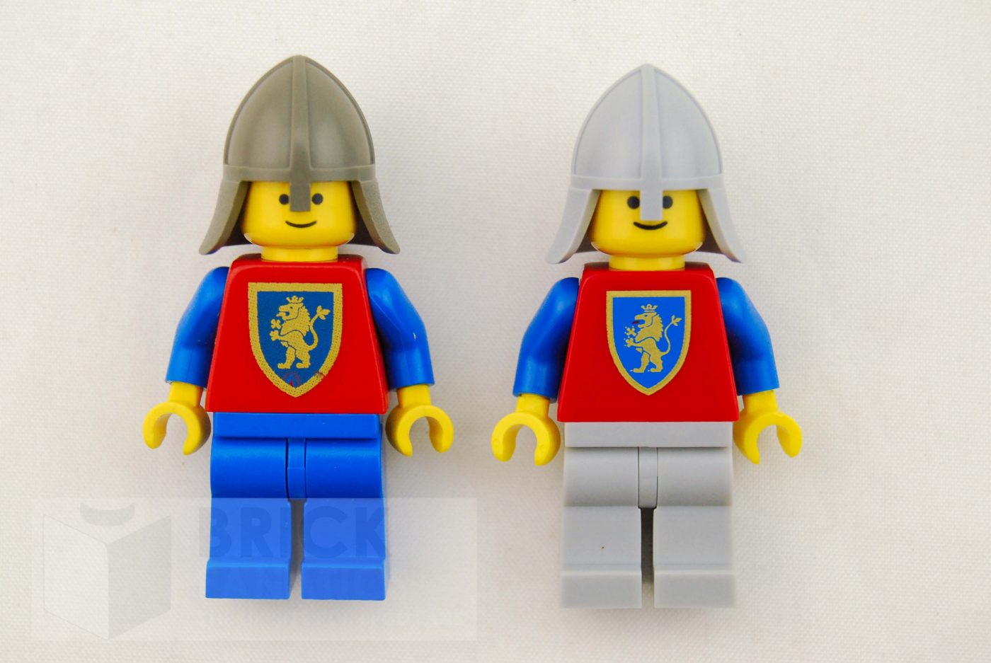 LEGO Classic Knight Minifigure 2016 vs 1986