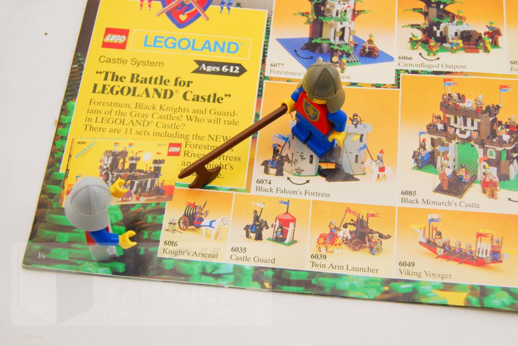LEGO Classic Knight Minifigure 2016 vs 1986
