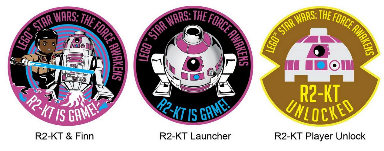 LEGO R2-KT Patches Created for Charity