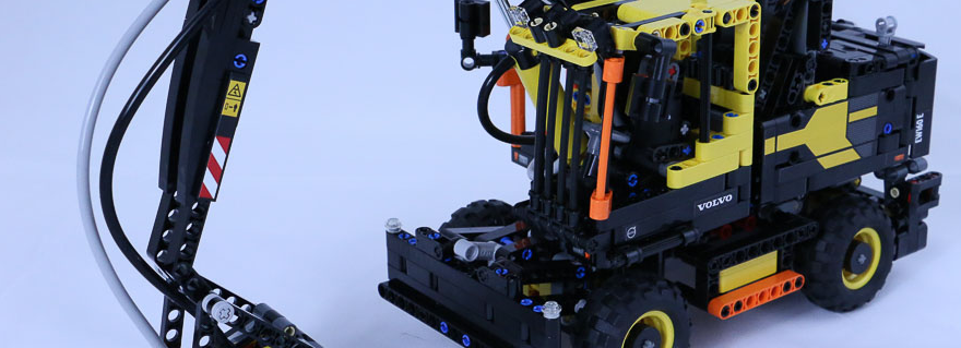 LEGO Technic 42053 Volvo EW160E Review