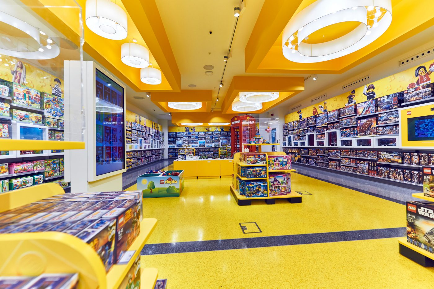 Inside the London LEGO Store
