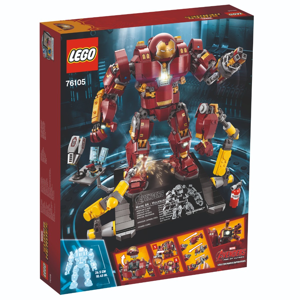 LEGO Marvel Super Heroes 76105 The Hulkbuster: Ultron announced
