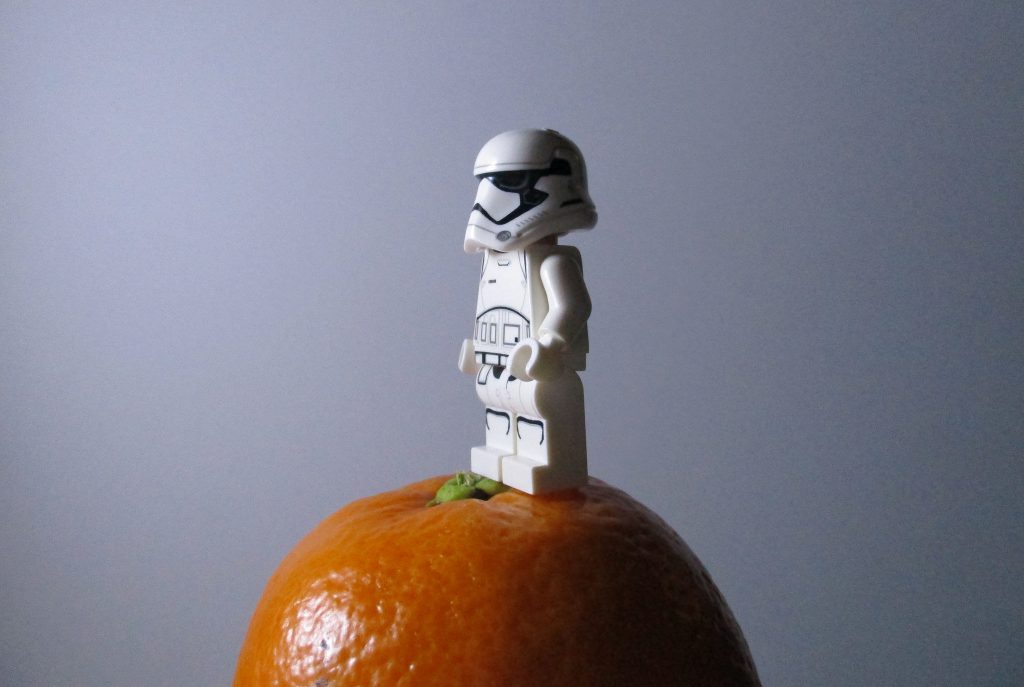 Brick Pic of the Day: First Orange Stormtrooper
