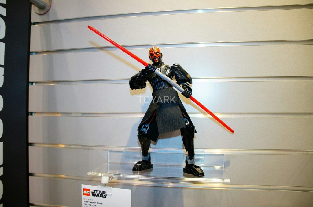 LEGO Star Wars 75537 Darth Maul on display at New York Toy Fair