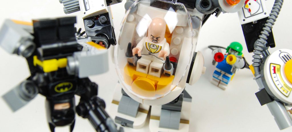 The LEGO Batman Movie 70920 Egghead Mech Food Fight review