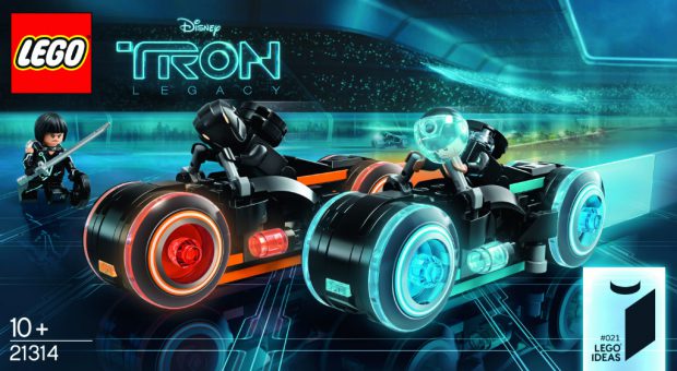 LEGO Ideas 21314 TRON: Legacy Lightcycle set officially announced
