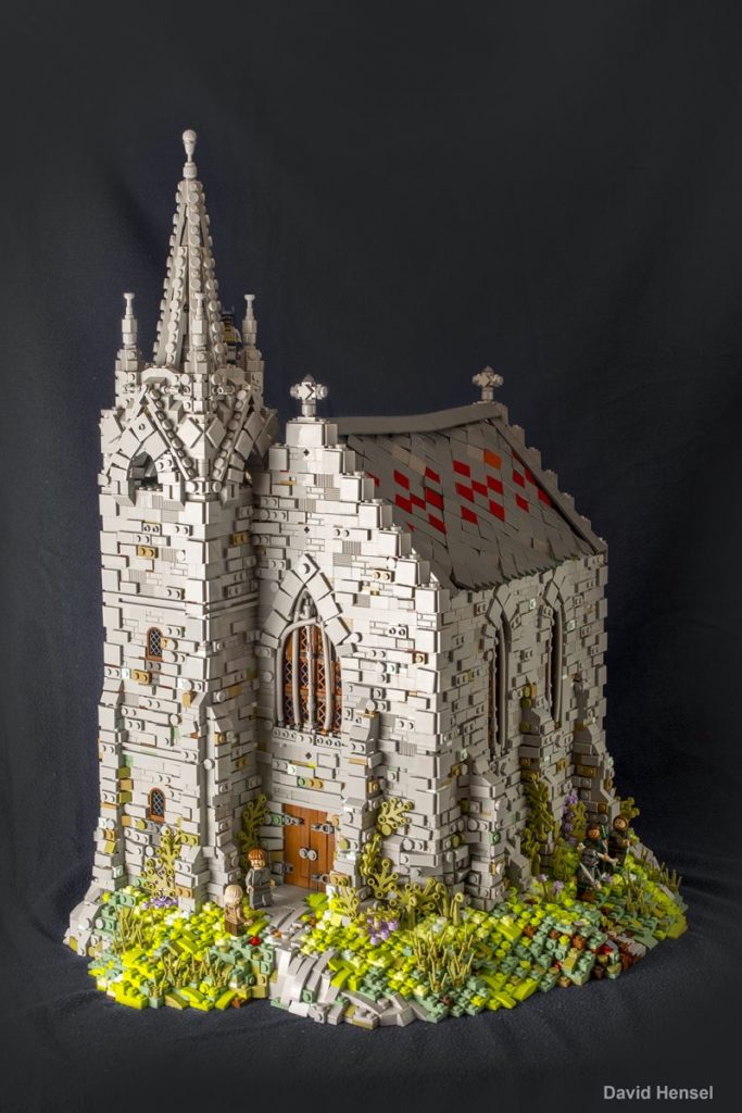 Brick Pic of the Day: The old church