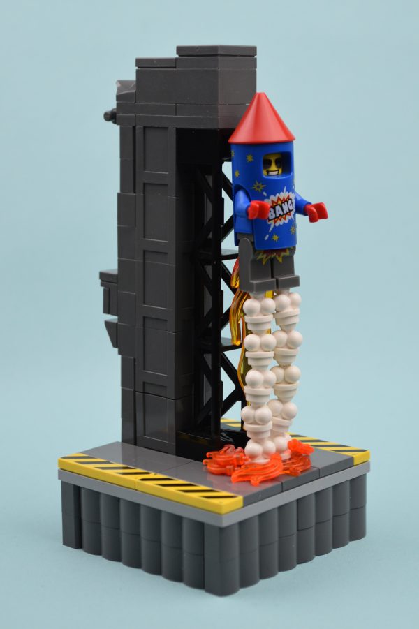 LEGO Collectible Minifigures Series 18 Vignettes: Fireworks Guy