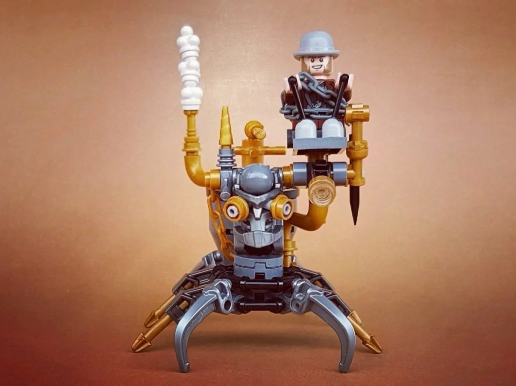 Brick Pic of the Day: Steampunk walker