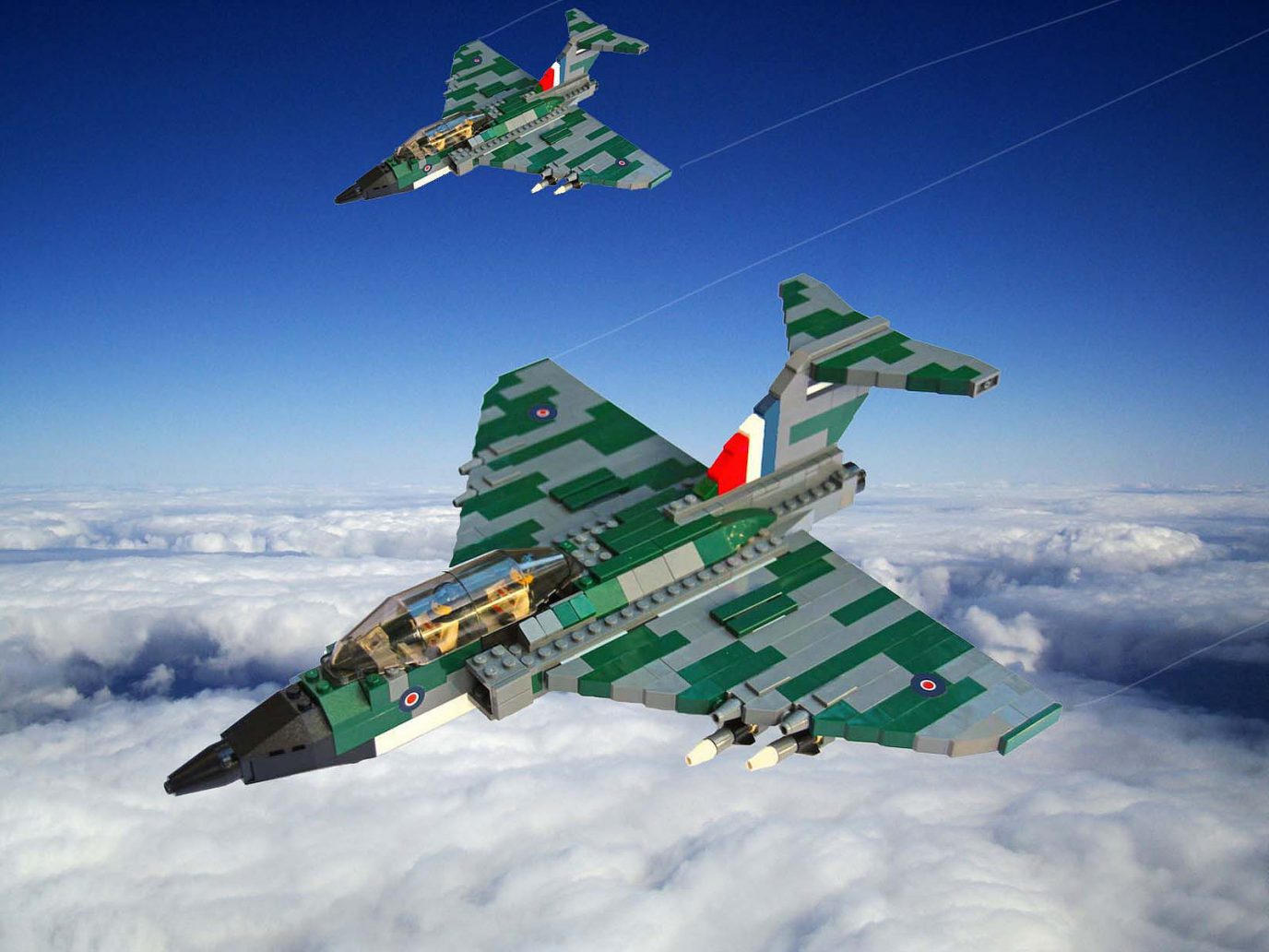 Brick Pic of the Day: RAF 100 Flypast