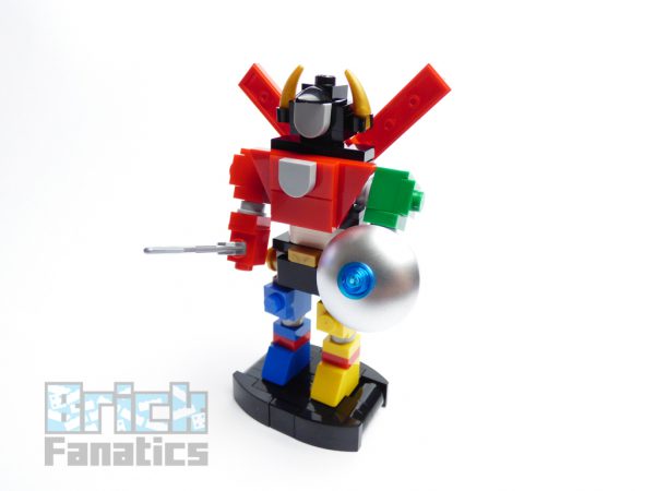 Mini LEGO Ideas 21311 Voltron build instructions
