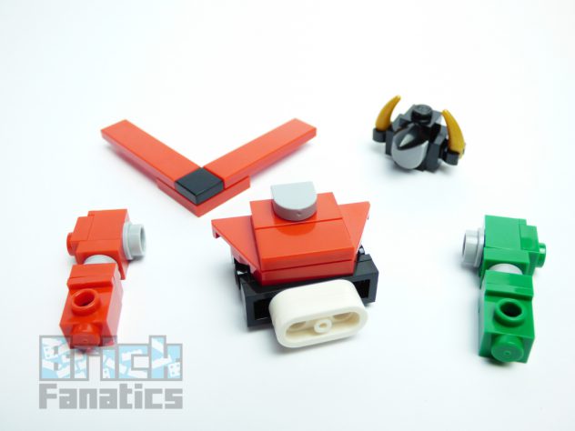 Mini LEGO Ideas 21311 Voltron build instructions