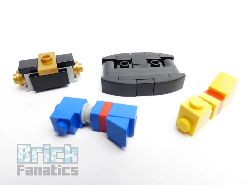 Mini LEGO Ideas 21311 Voltron build instructions